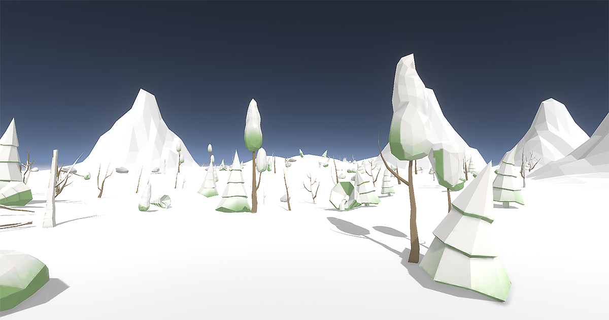 Low poly Vegetation asset pack | 3D Landscapes | Unity Asset Store