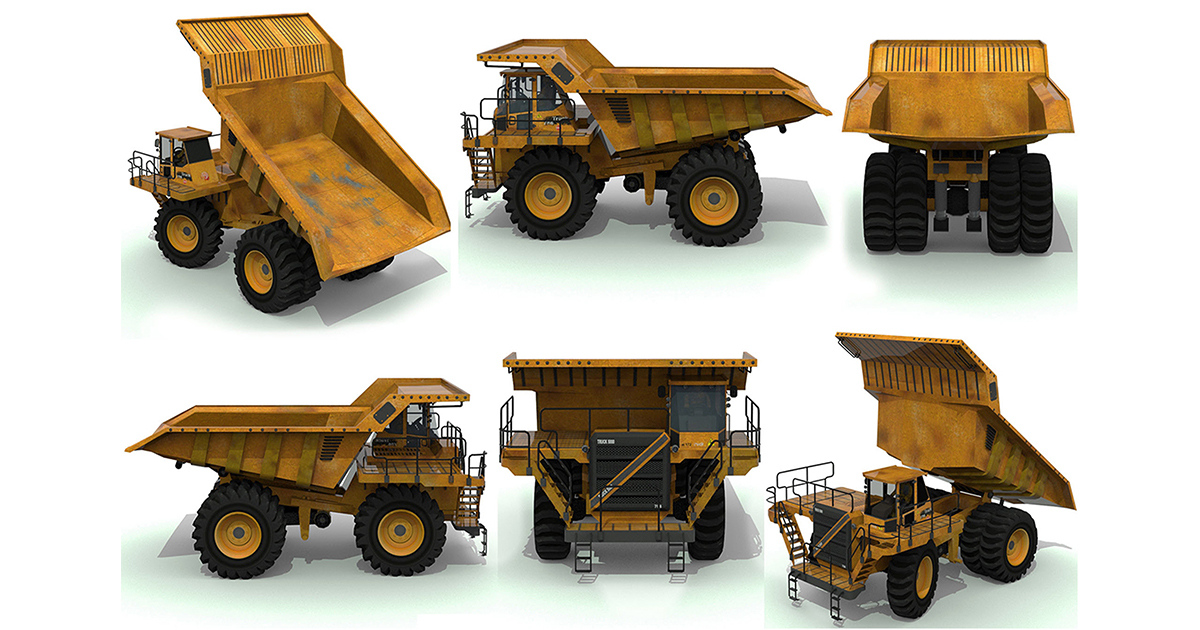 Dump Truck 1 | 3D Land | Unity Asset Store