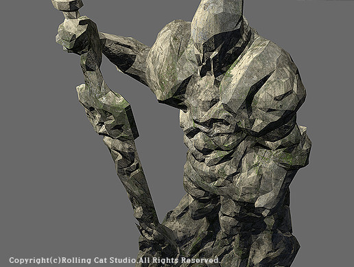 Male Knight (Stone) | 3D 环境 | Unity Asset Store