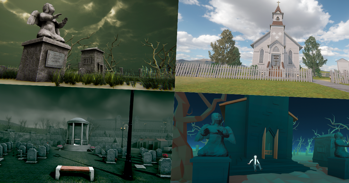 Churches, cemeteries - Big Pack | 3D Environments | Unity Asset Store