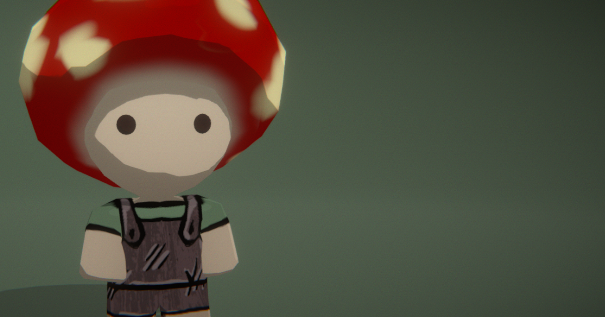 Cute Mushroom Avatar | 3D Characters | Unity Asset Store