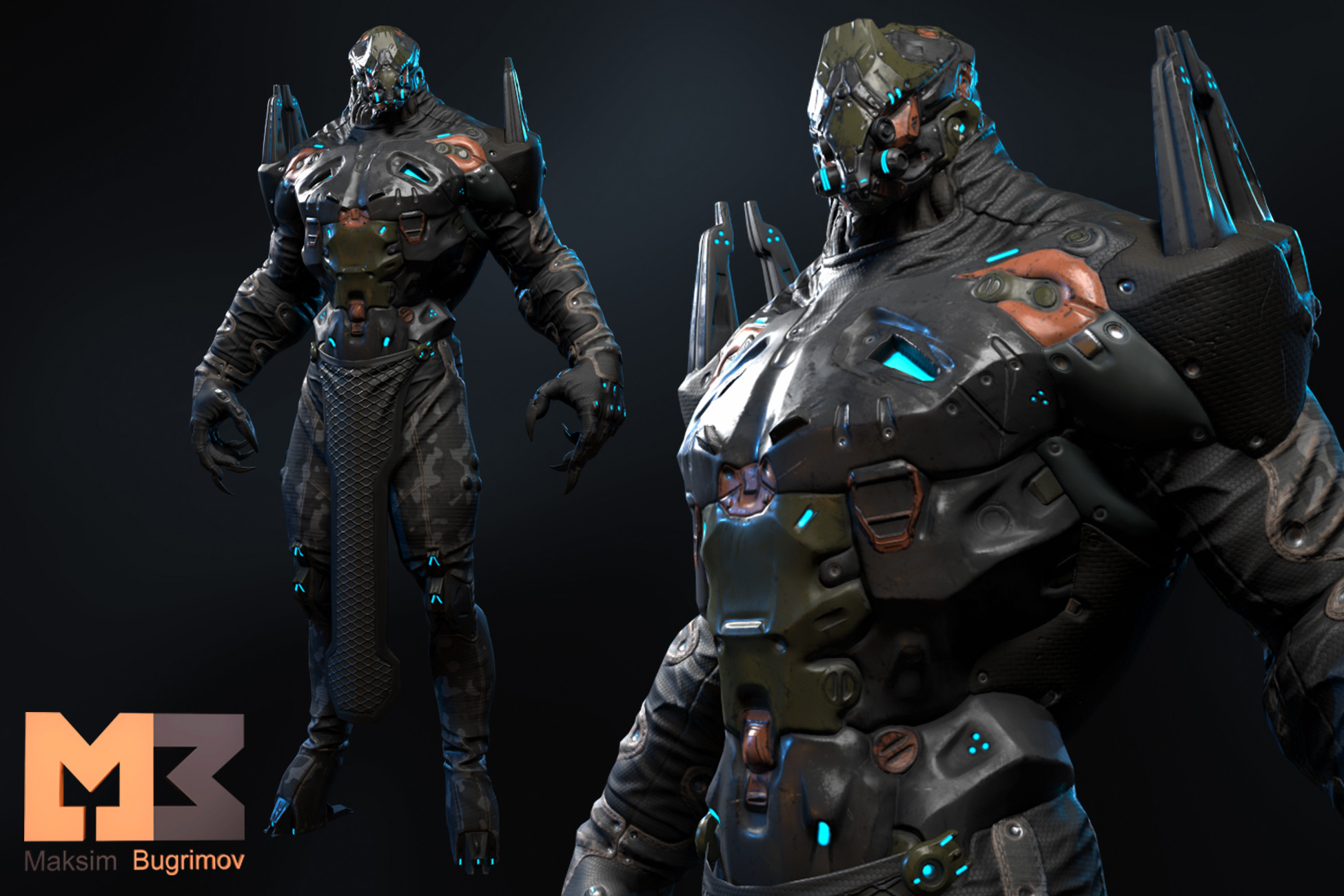 Sci-Fi Character 02 (Hunter) | 캐릭터 | Unity Asset Store