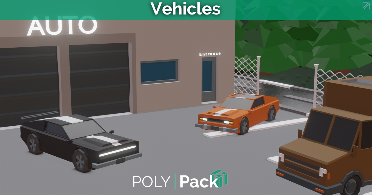 Vehicles Polypack 3d Vehicles Unity Asset Store 2457