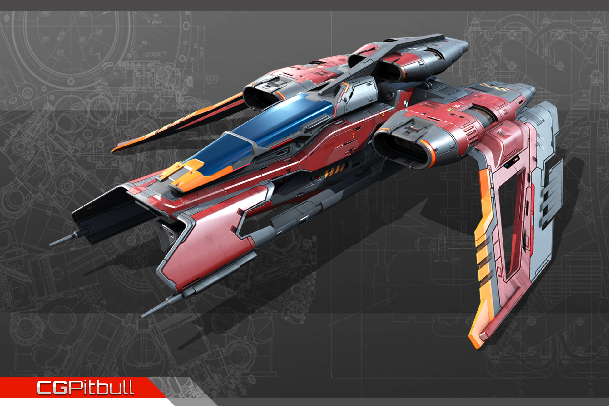 SF Panther Fighter | 3D Space | Unity Asset Store