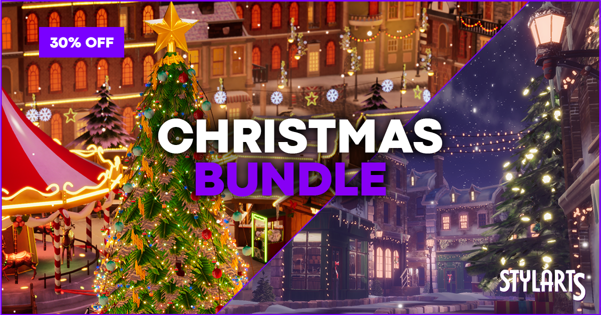Stylized Christmas Bundle | 3D Fantasy | Unity Asset Store