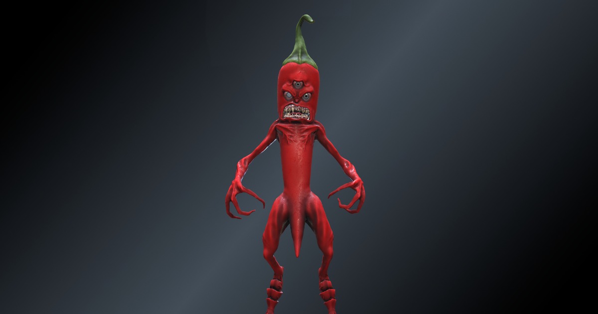 Pepper Monster | 3D Characters | Unity Asset Store
