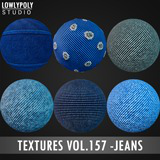 Stylized Jeans Vol.157 - Hand Painted Textures