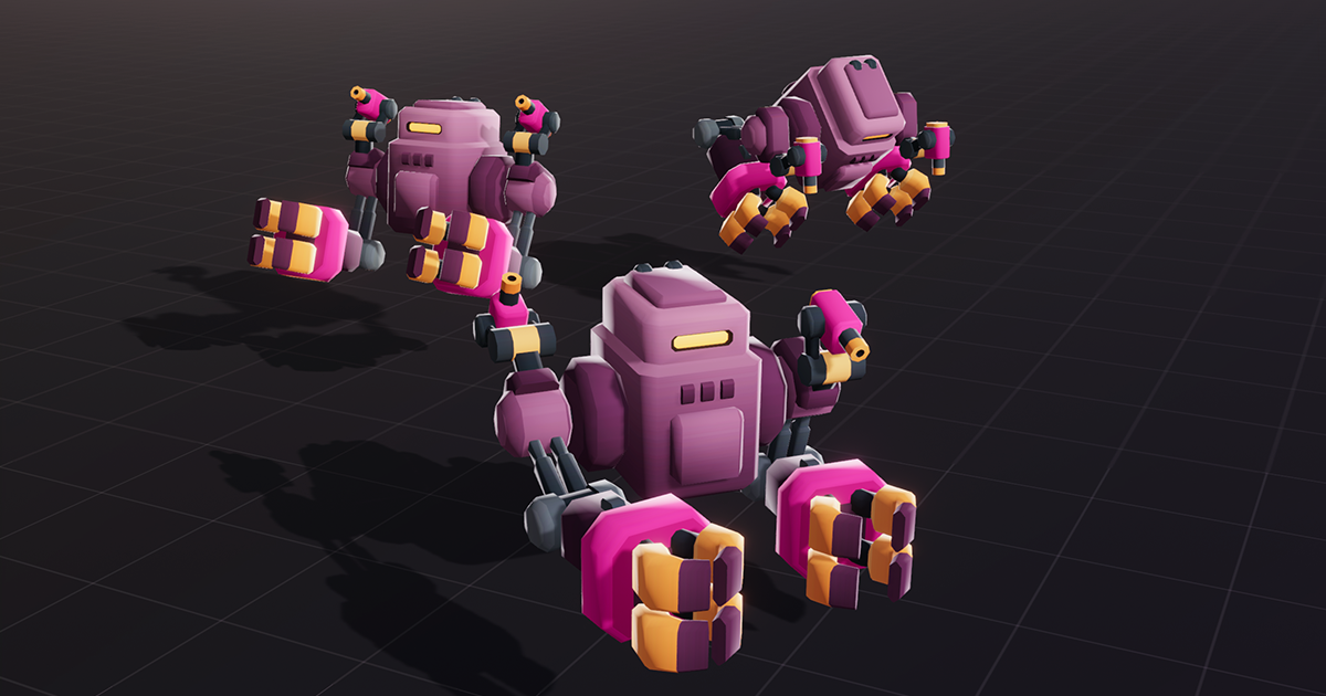 Gripper Robot Cute Series | 3D Robots | Unity Asset Store