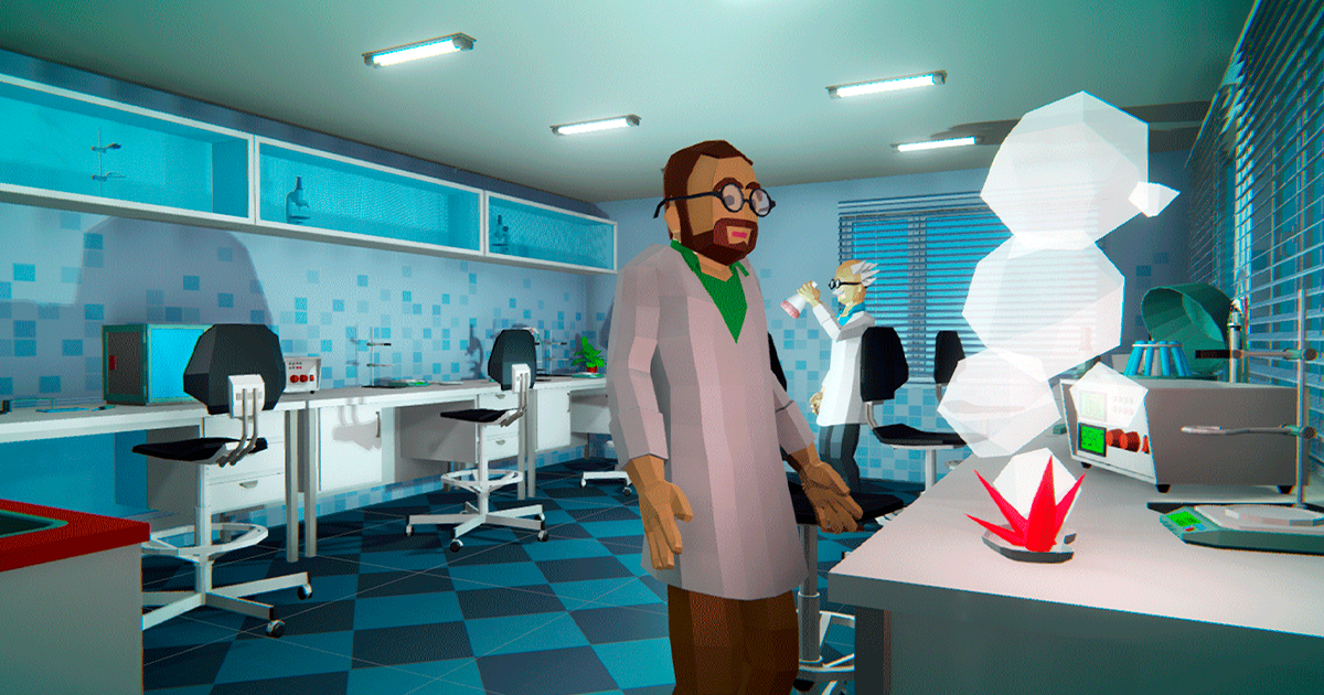 LOW POLY WORLD - LABORATORY | 3D Characters | Unity Asset Store