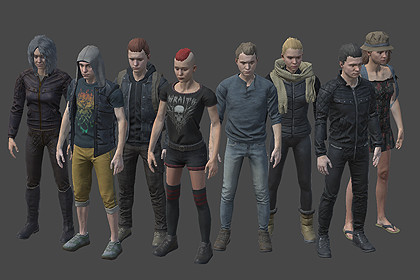 npc_casual_set_02 | Unity AssetStore概要 优惠信息 beta