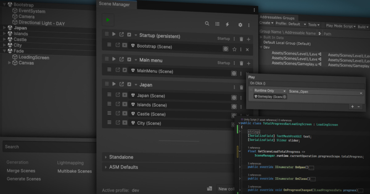 Advanced Scene Manager 3 | Utilities Tools | Unity Asset Store