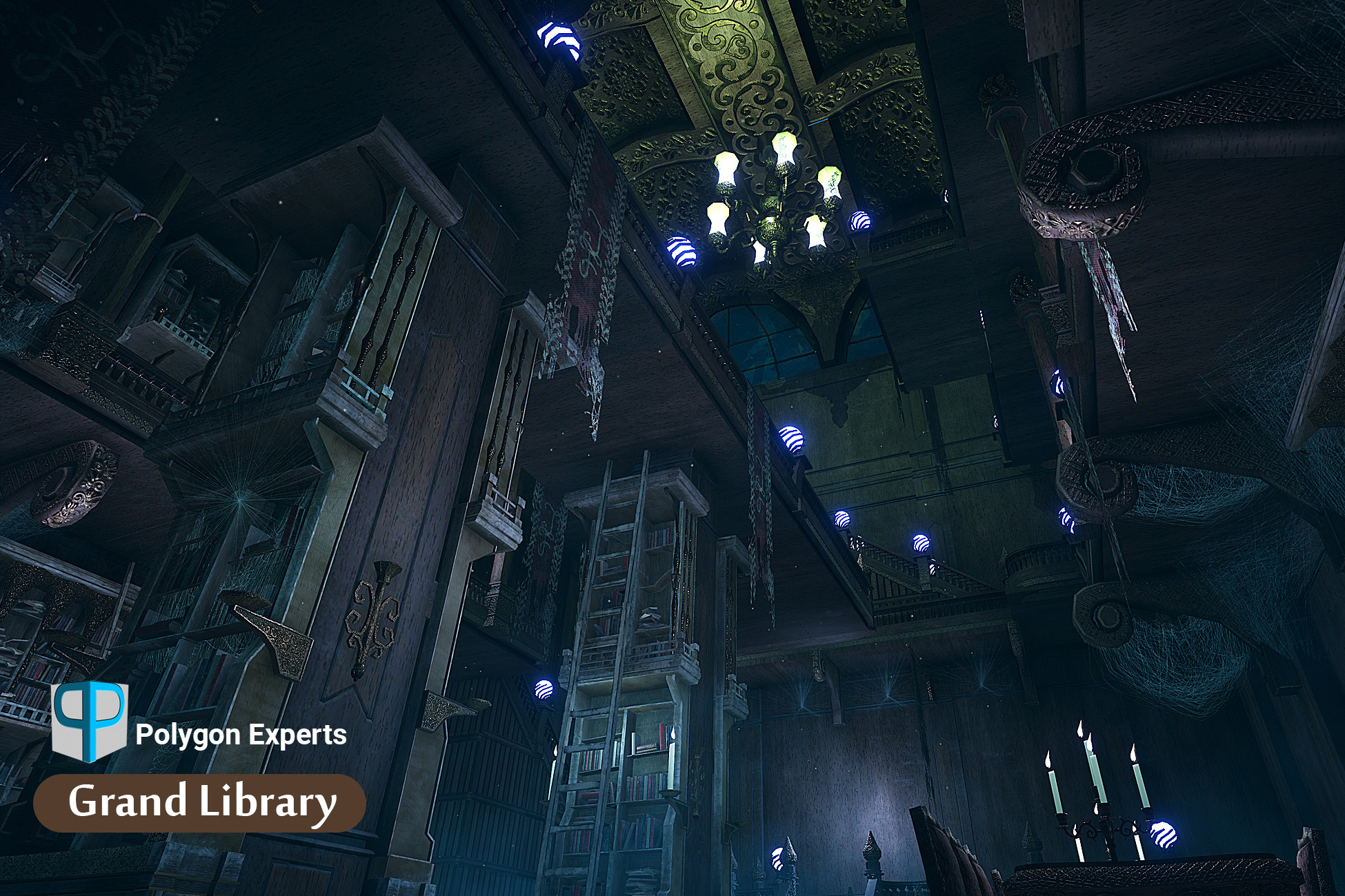 Grand Library | 3D Environments | Unity Asset Store