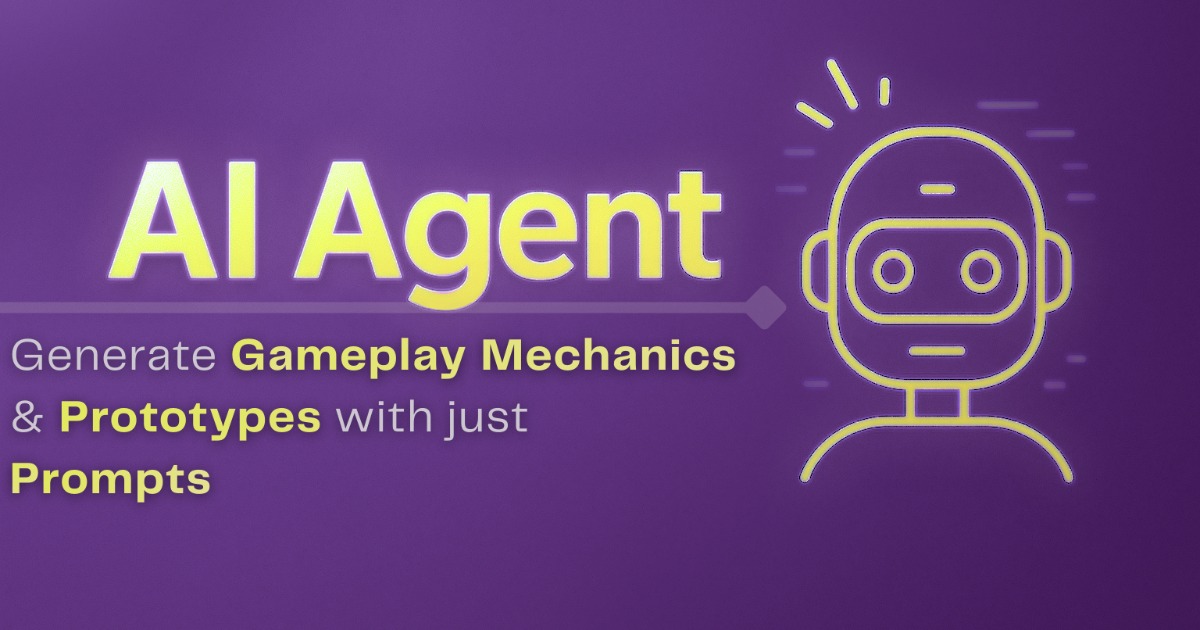 AI Agent | Generate Prototypes & Mechanics with Prompts | Generative AI ...