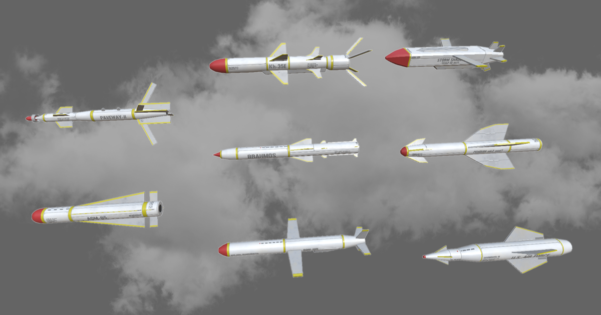 Modern Missiles | 3D Air | Unity Asset Store