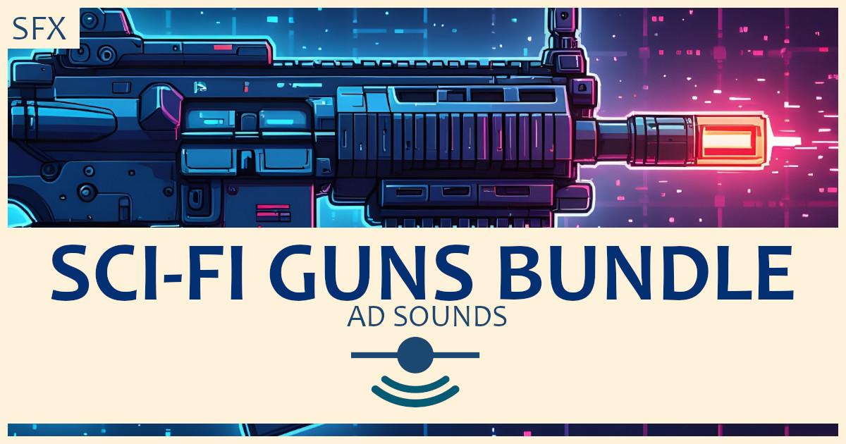 SCI-FI GUNS (BUNDLE) - SOUND EFFECTS | Audio Sound FX | Unity Asset Store