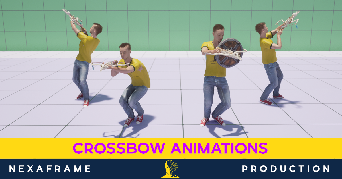 Crossbow Animations | 3D Animations | Unity Asset Store