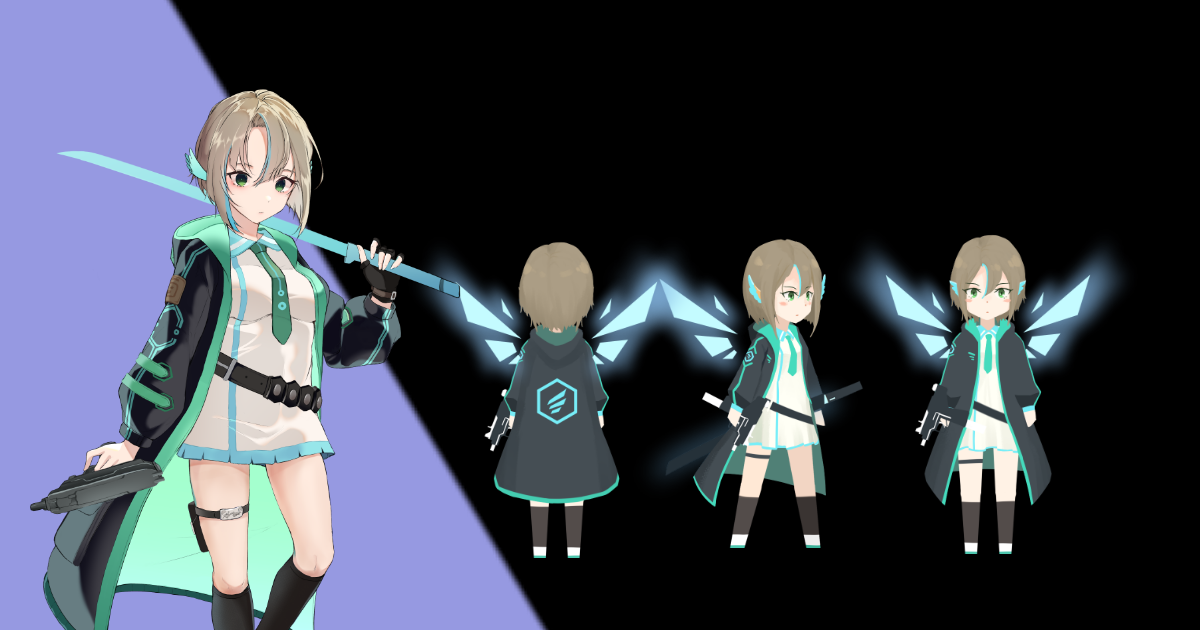 4 Direction Anime Style Character - Lynn | 2D Characters | Unity Asset ...