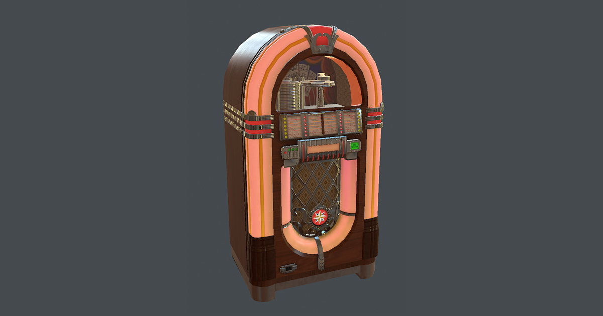 Classic Jukebox | 3D Electronics | Unity Asset Store