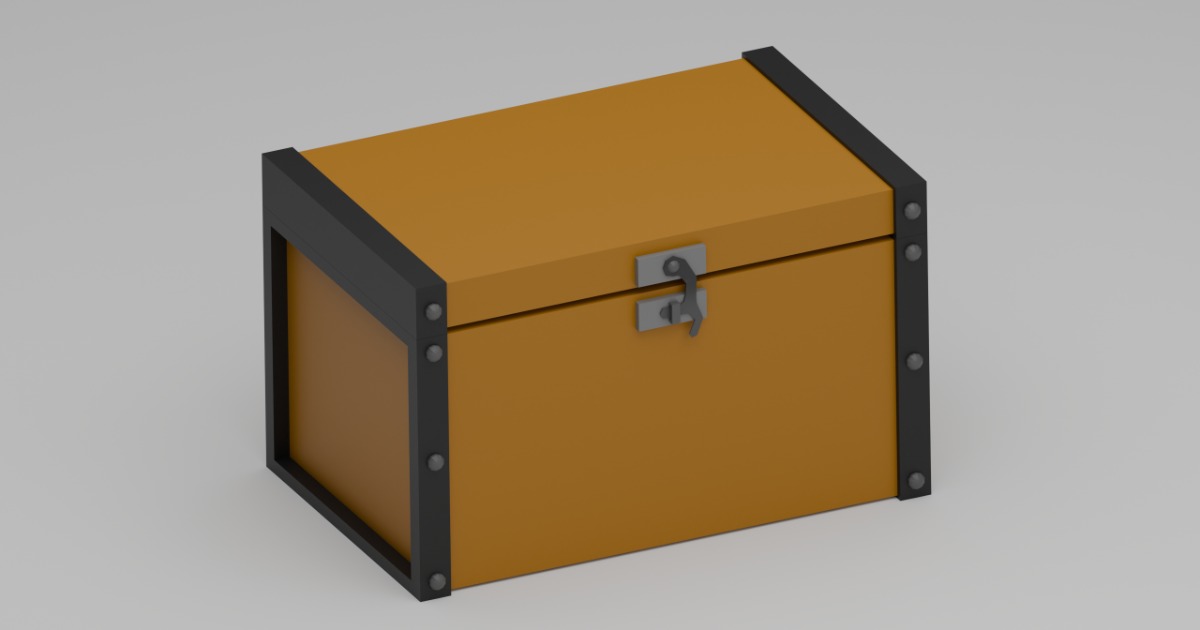 Low-Poly Chest | 3D Props | Unity Asset Store