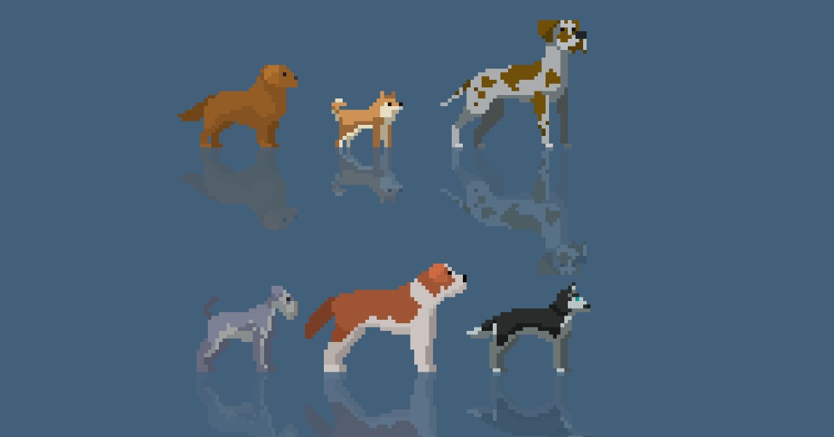 Pet Dogs Pixel Art Pack | 2D Characters | Unity Asset Store
