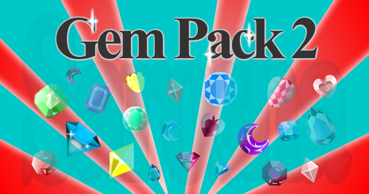 Gem Pack 2 | 2D Textures & Materials | Unity Asset Store