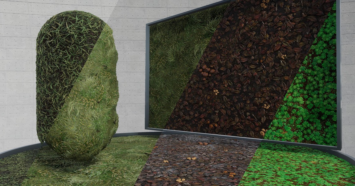 Grass Smart Materials | 2D Nature | Unity Asset Store