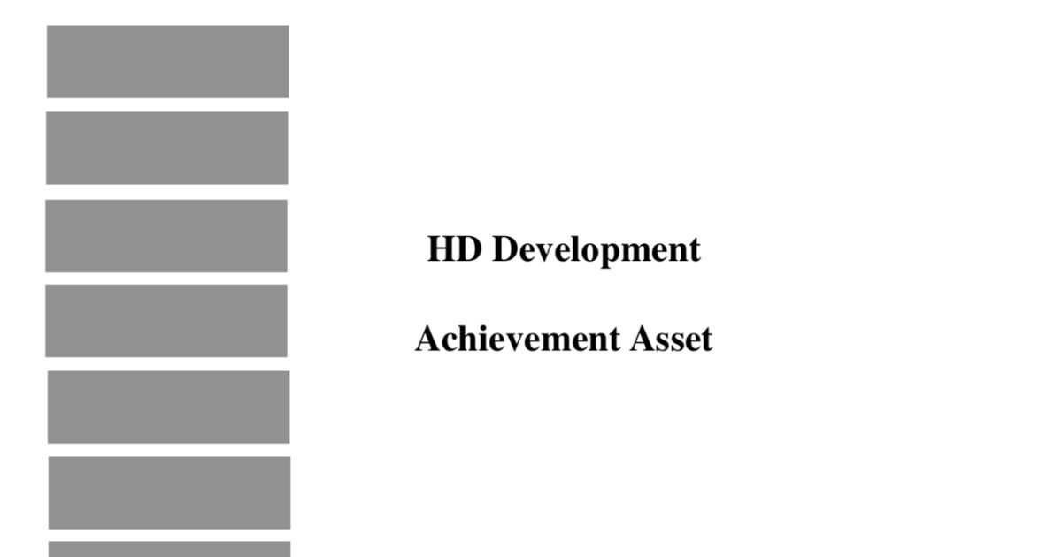 HD Development- Achievement System | Utilities Tools | Unity Asset Store