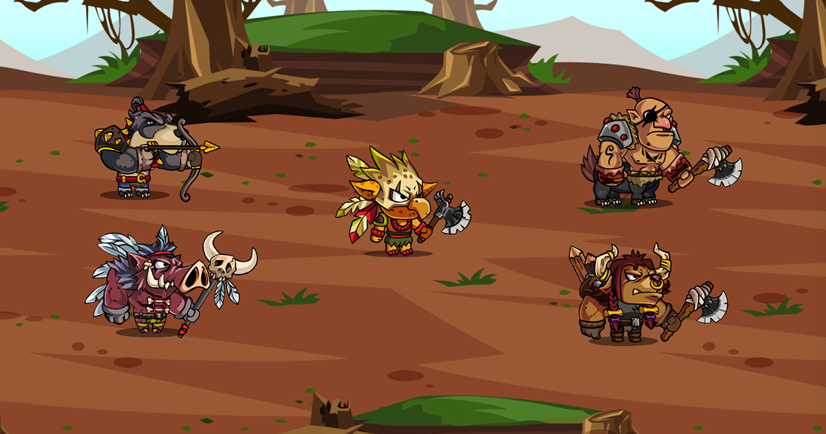 5 RPG Characters - Orc | 2D Characters | Unity Asset Store