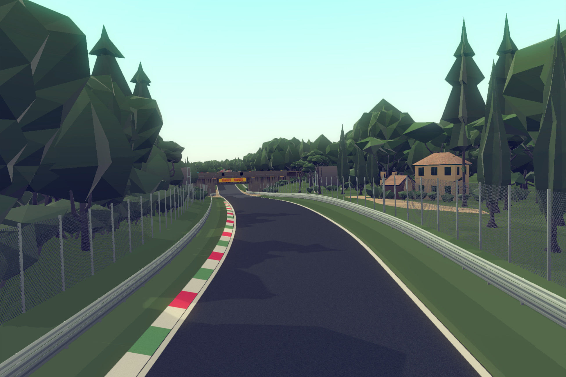 Cartoon Race Track Monza | 3D Roadways | Unity Asset Store