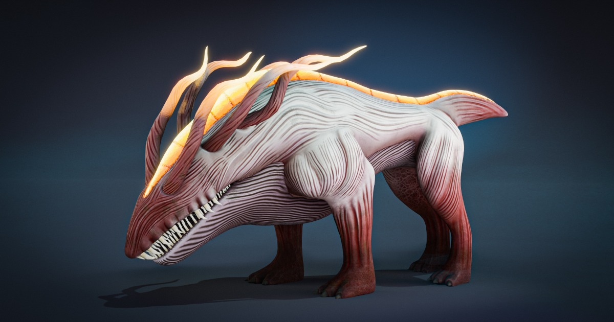 Hell_Dog | 3D 캐릭터 | Unity Asset Store