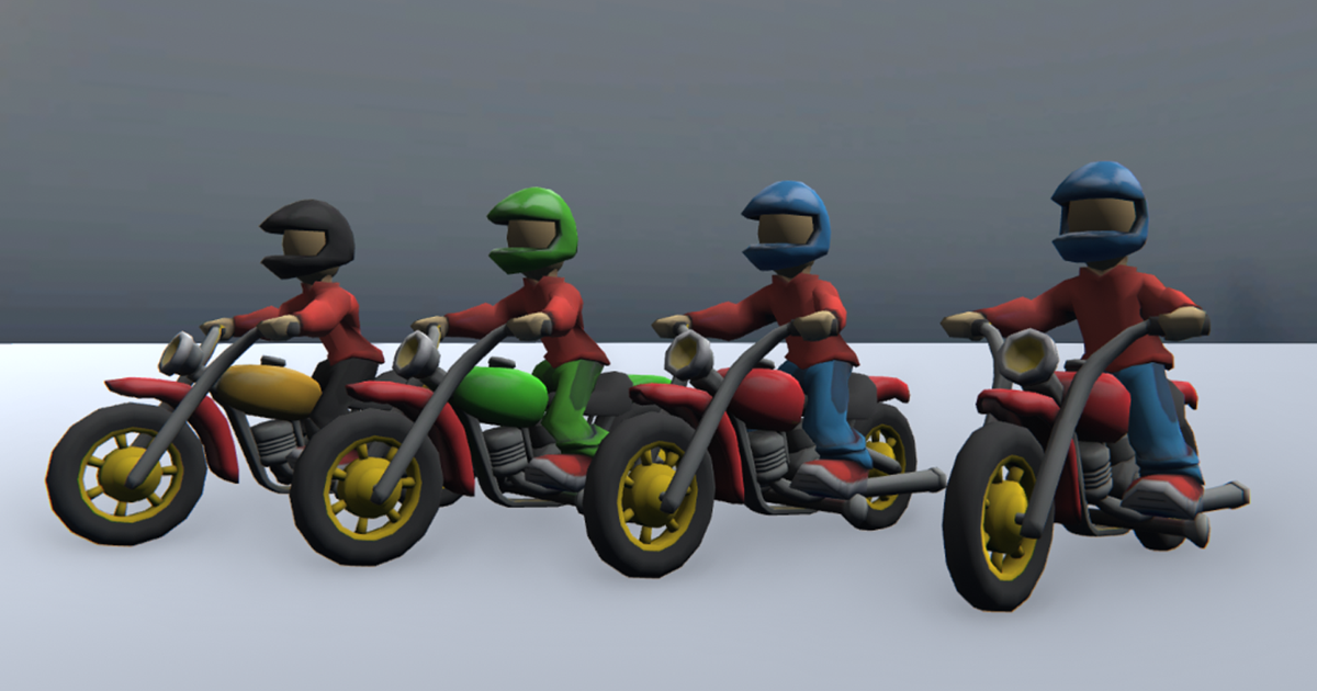 Bikers | Characters | Unity Asset Store