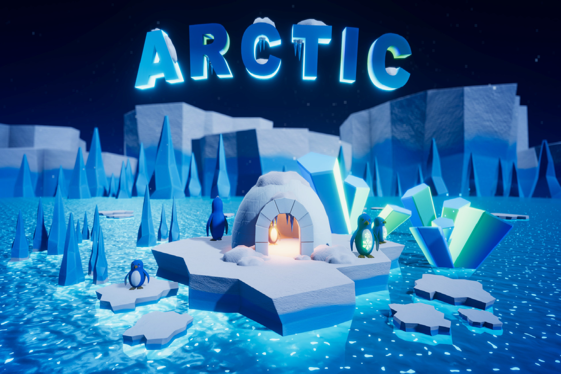 Arctic Stylized environment | 3D Environments | Unity Asset Store