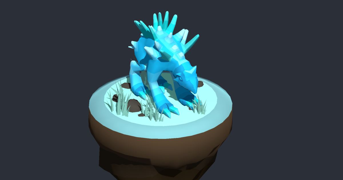 Medieval Fantasy - Ice Creature | 3D Creatures | Unity Asset Store