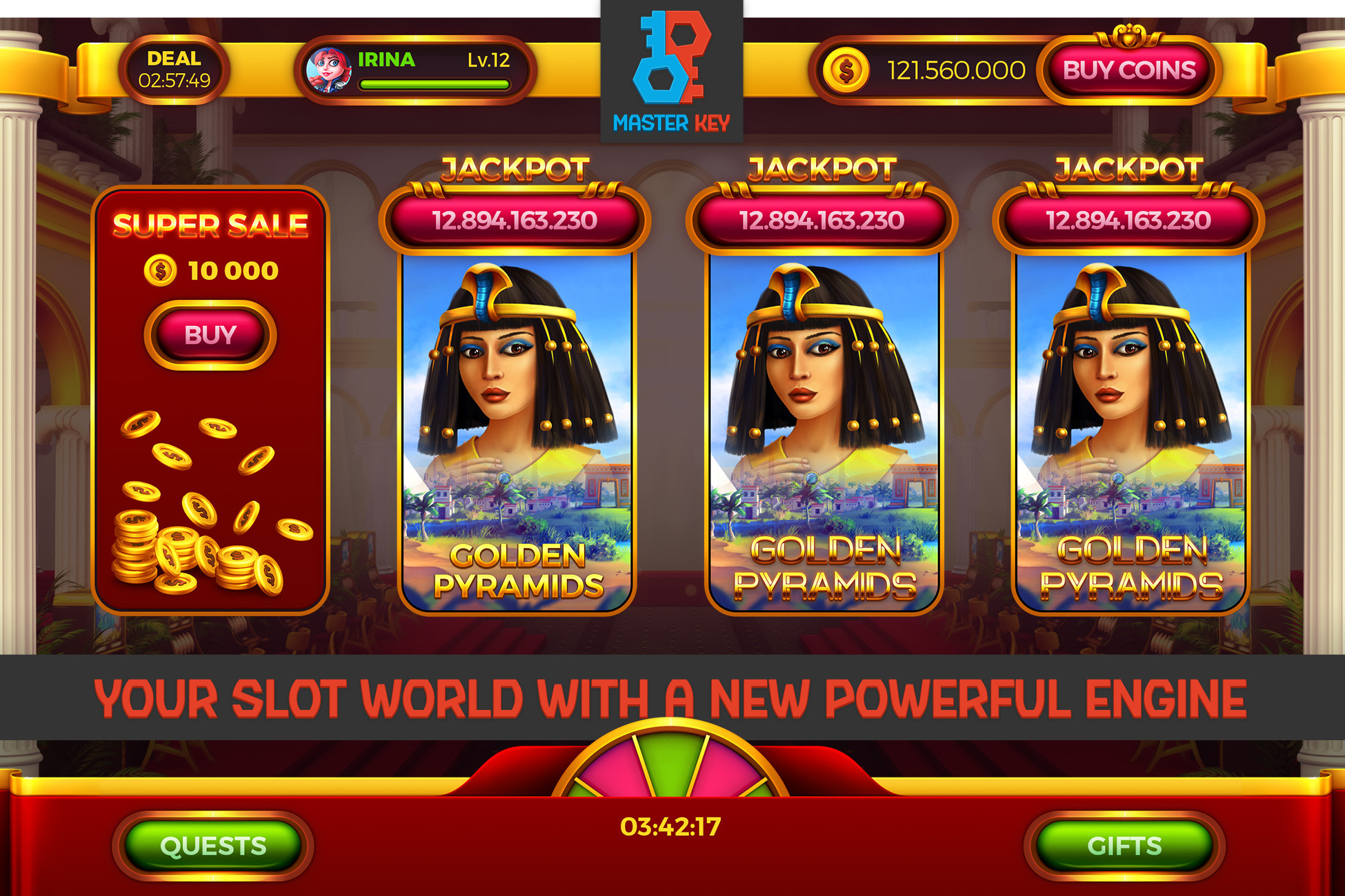 MK - Antique Full Slot Game Engine | Packs | Unity Asset Store