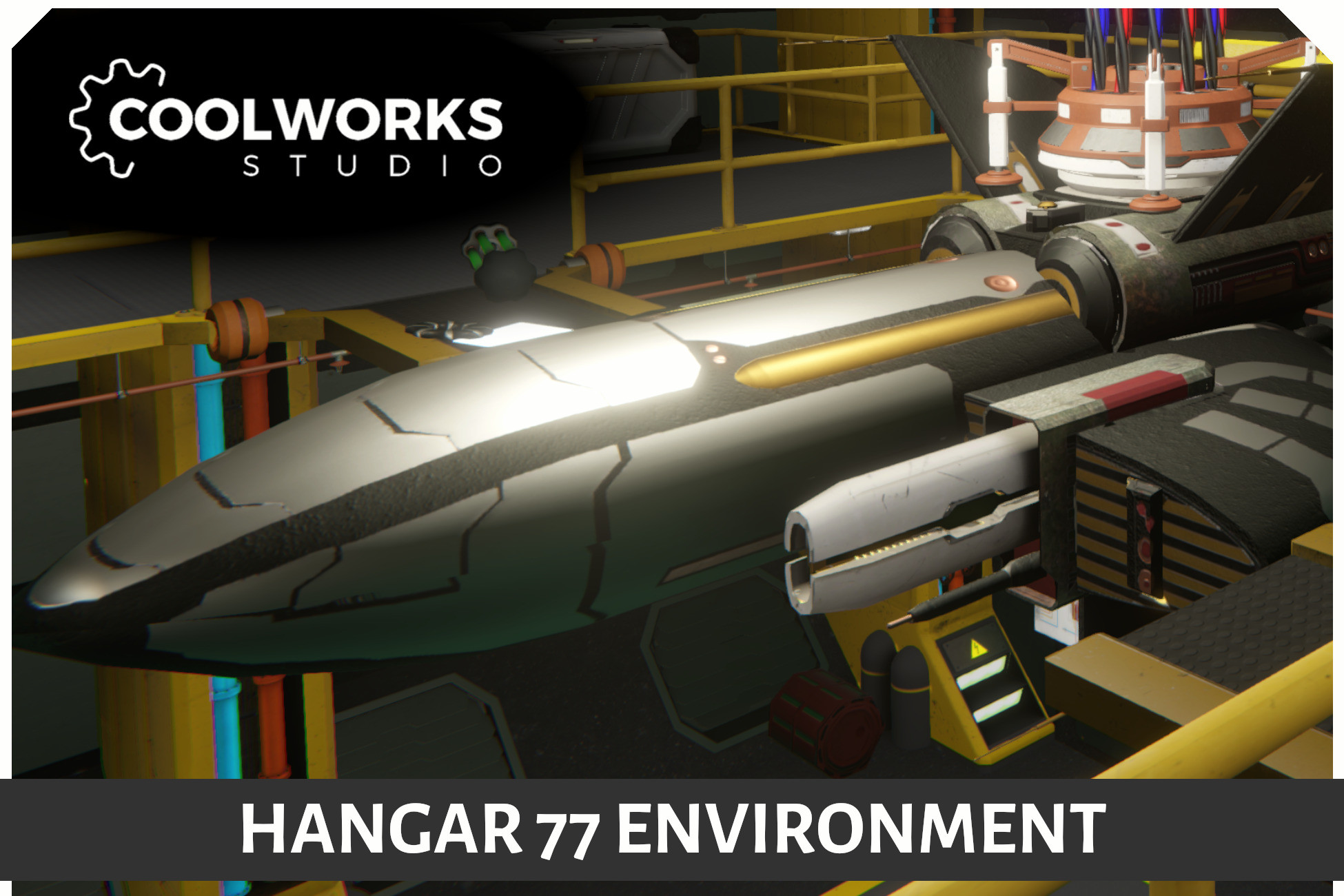 Hangar 77 Sci-Fi Environment Modular Tileset | 3D Sci-Fi | Unity Asset ...