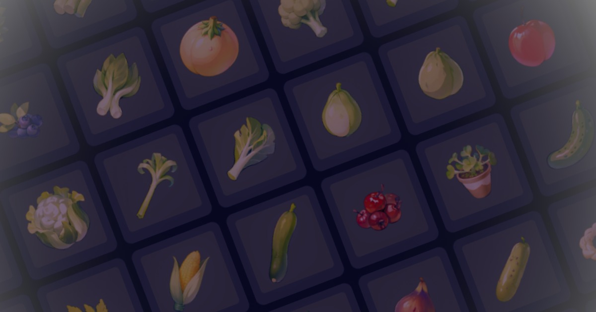 Fruits and Vegetables Icon Pack | 2D Icons | Unity Asset Store