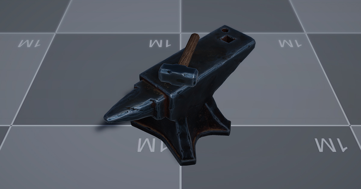 Free Anvil | 3D Tools | Unity Asset Store