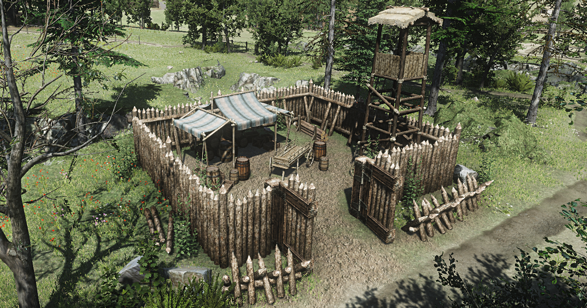 PB Outpost & Trade Stations | 3D Fantasy | Unity Asset Store