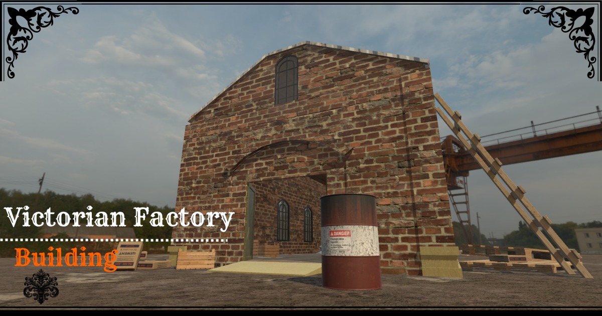 Victorian Factory | 3D Industrial | Unity Asset Store
