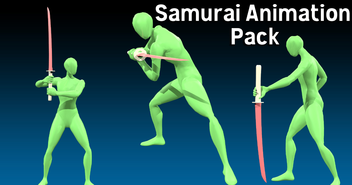 Samurai Sword Fighting Pack | 3D Animations | Unity Asset Store