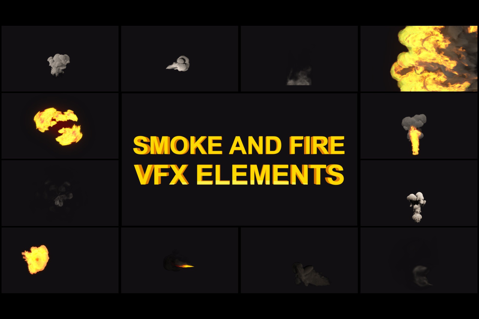 VFX Smoke And Fire Elements | Fire & Explosions | Unity Asset Store