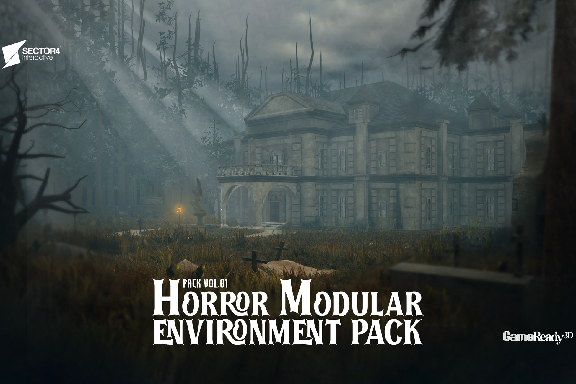 Horror Modular Environment Pack – Mansion, Barn & Creepy Props by ...