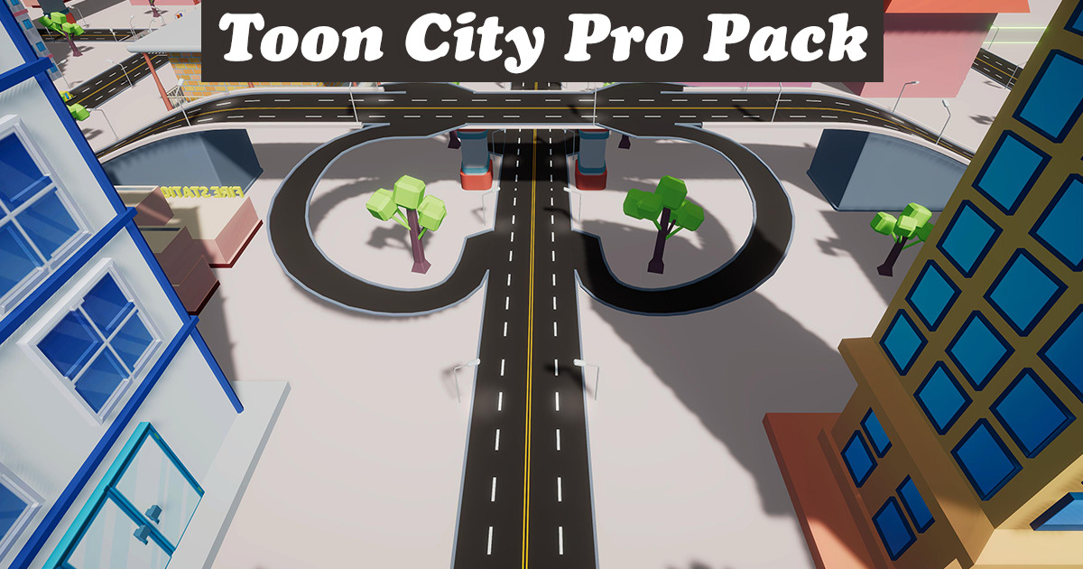 Toon City Pro Pack | 3D Environments | Unity Asset Store