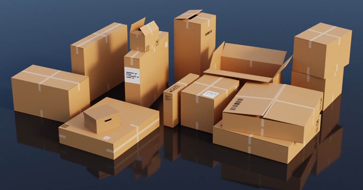 Megapoly.Art - Cardboard Boxes Pack | 3D Props | Unity Asset Store