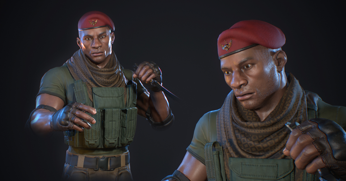 Character Soldier Marine | Characters | Unity Asset Store