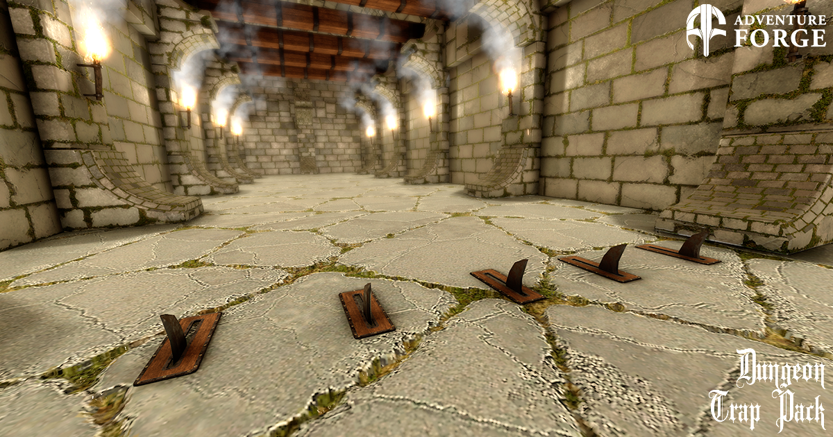 Dungeon Trap - Floor Blade | 3D 小道具 | Unity Asset Store