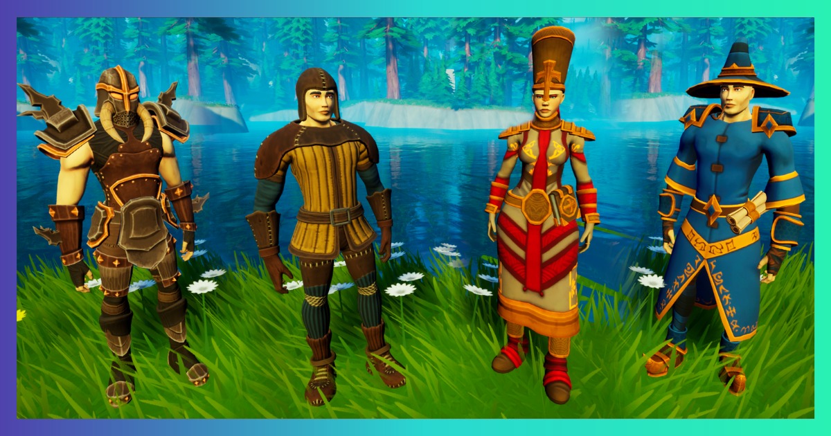 Character & Armor Bundle for Stylized Fantasy RPG | Characters | Unity ...