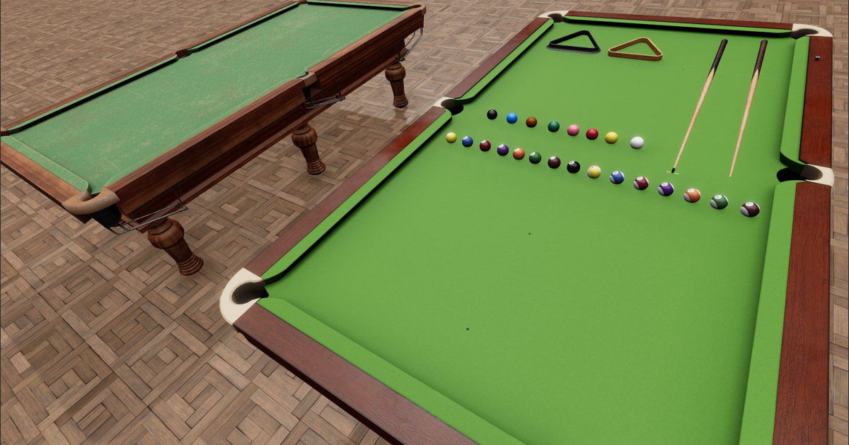 Snooker Table | 3D Props | Unity Asset Store