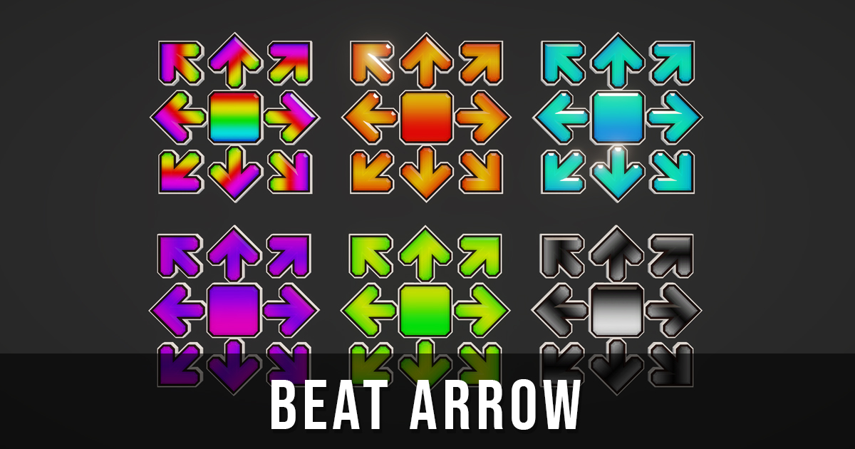 Beat Arrow | 3D Props | Unity Asset Store