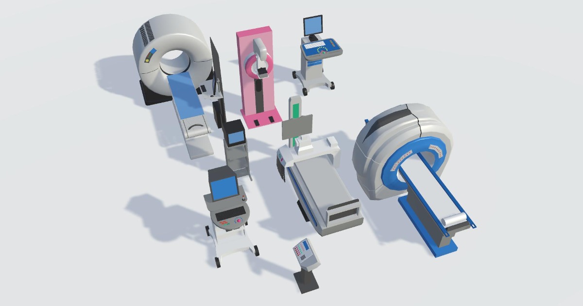 3D Medical Devices | 3D Electronics | Unity Asset Store